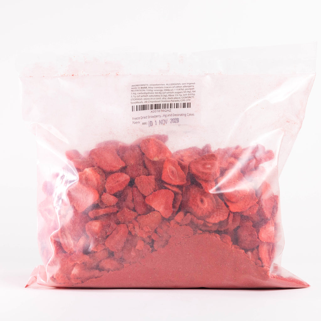 Freeze dried strawberry slices - 200g, 8kg ***10% off due to overstock ...